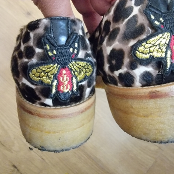 Longchamp | Shoes | Longchamp Animal Print Pliage Heritage Genuine Calf ...